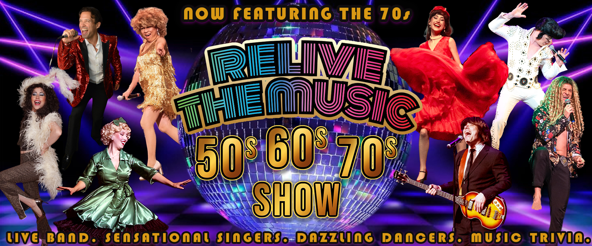 Reviews – RELIVE THE MUSIC ‘50s, ‘60s & ‘70s SHOW